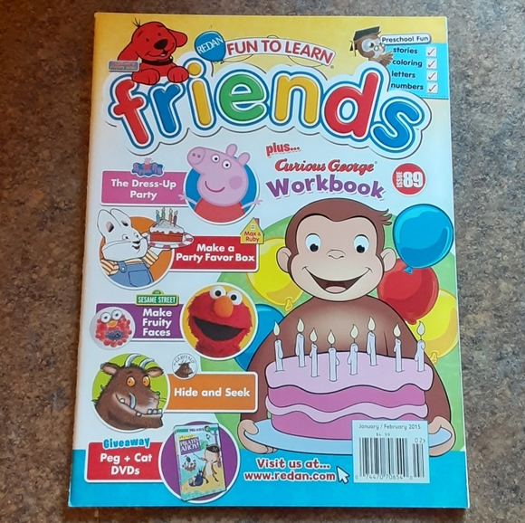 Other | Redan Fun To Learn Friends Childrens Activities M | Poshmark